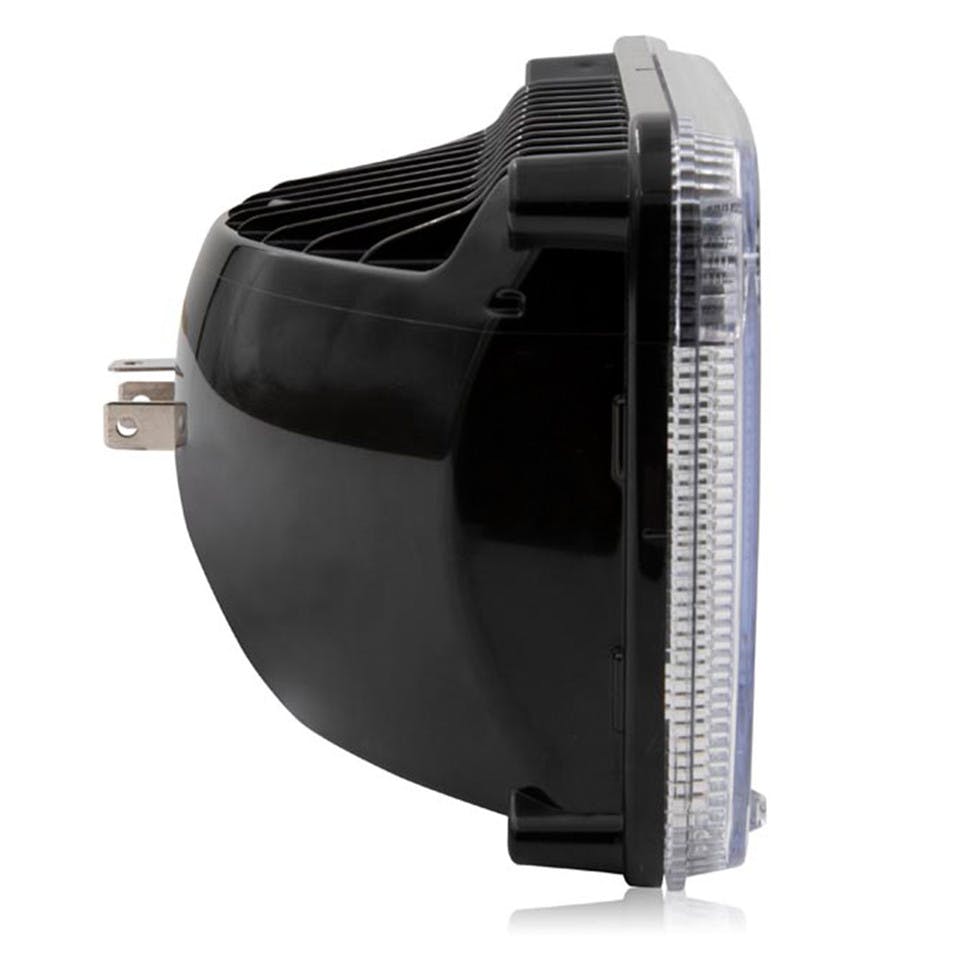 Universal 7" Round LED Projector Headlight With 4 Diodes - Raney's ...
