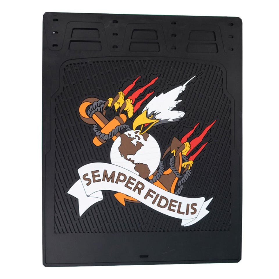 Angry Rubber Duck Mud Flaps