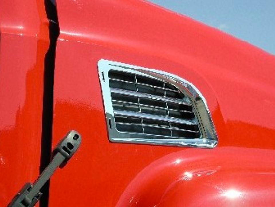 Mack CH CL Side Air Intake Grill Louvered Stainless Steel - Raney's ...