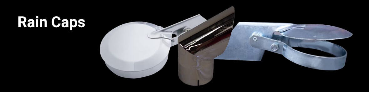 Exhaust Rain Caps, Chrome Rain Caps, Truck Exhaust Rain Caps