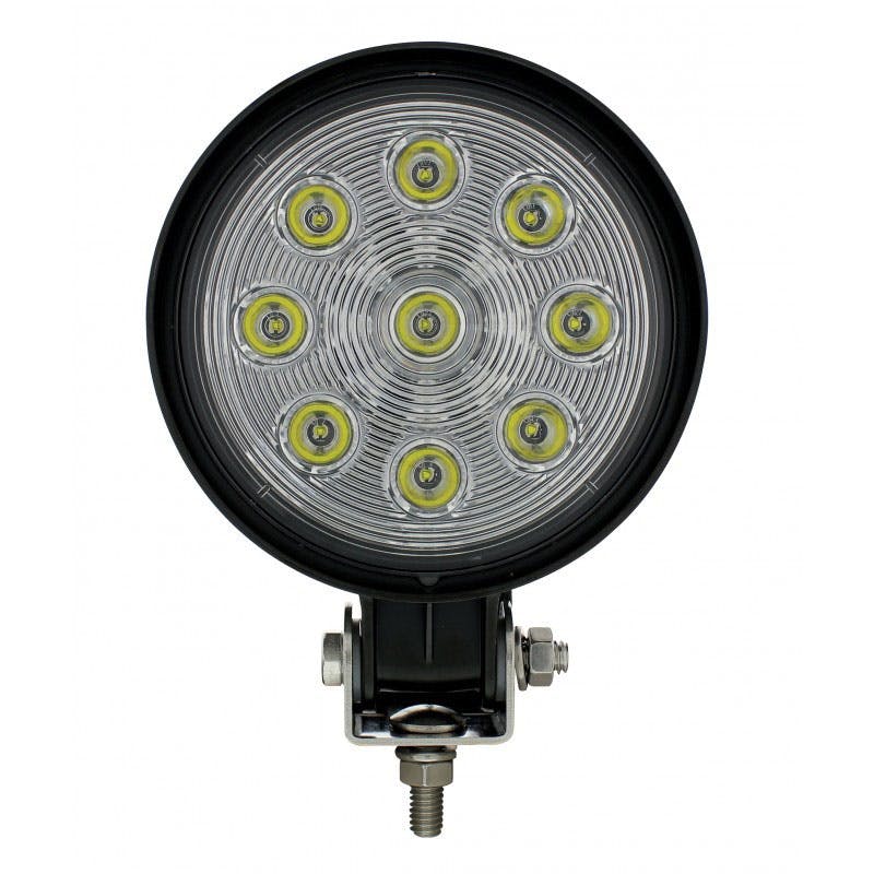 High Power LED Round Work Light Competition Series Slim Profile - Raney ...