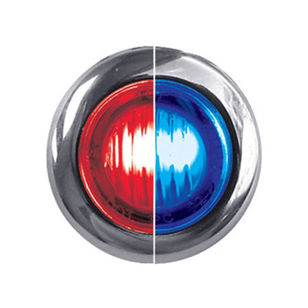 Mini Button Dual Color LED Marker Light By Rig Matters - Raney's Truck ...