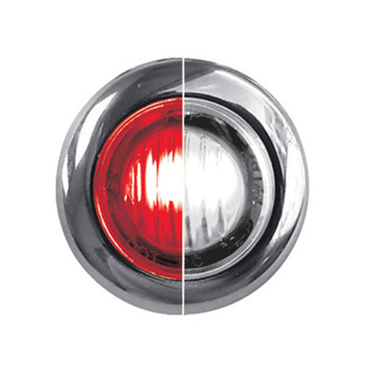 Mini Button Dual Color LED Marker Light By Rig Matters - Raney's Truck ...