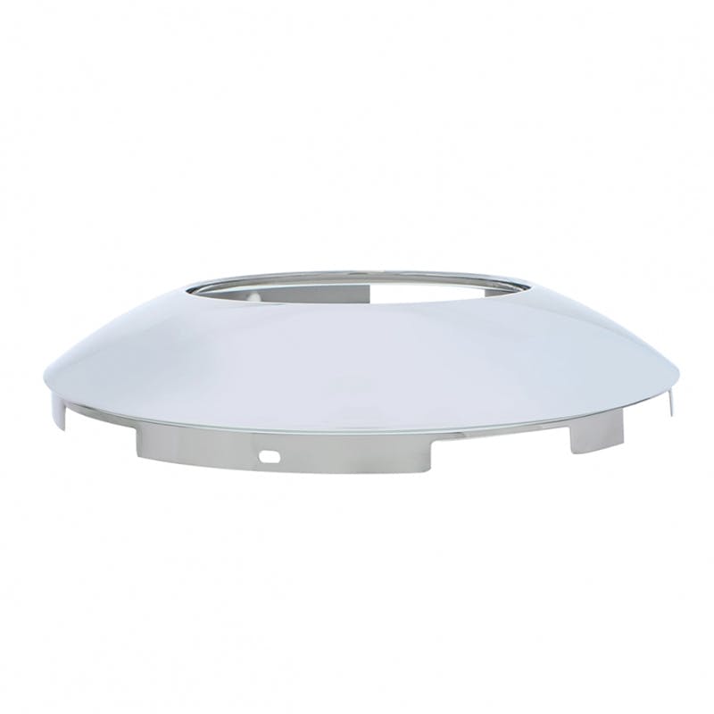 Universal Chrome Front Hub Cap With Hubometer Hole - Raney's Truck Parts