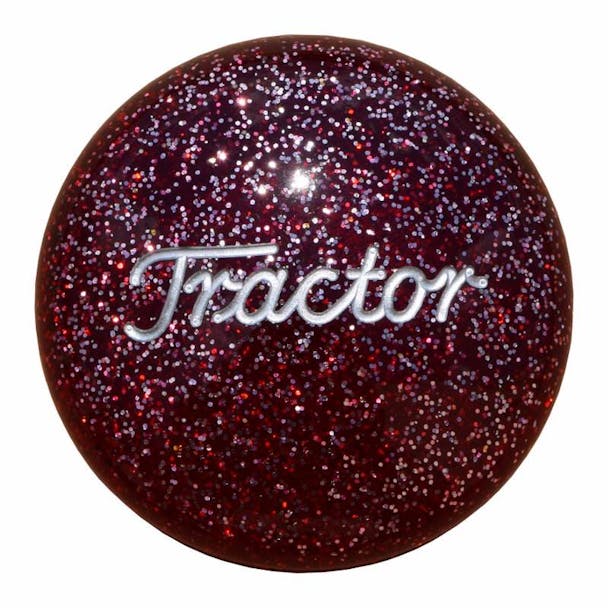 Engraved Round Glitter Tractor Trailer Air Brake Knob - Raney's Truck Parts