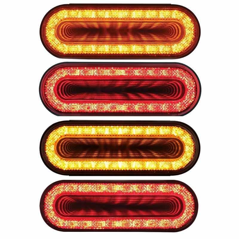 6" Oval STT & PTC GLO LED Light - Raney's Truck Parts