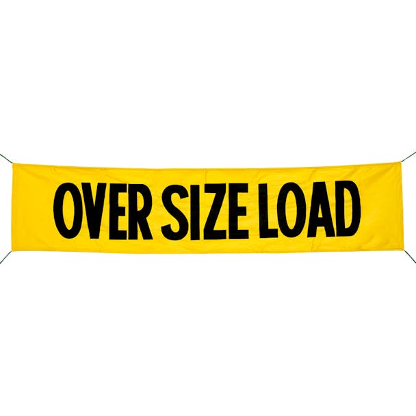 Reversible Oversize Load & Wide Load Banner With Nylon Ropes - Raney's ...