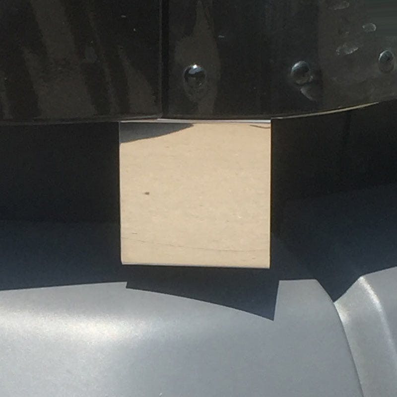 Universal Stainless Steel IFTA Permit Holder By Iowa Customs