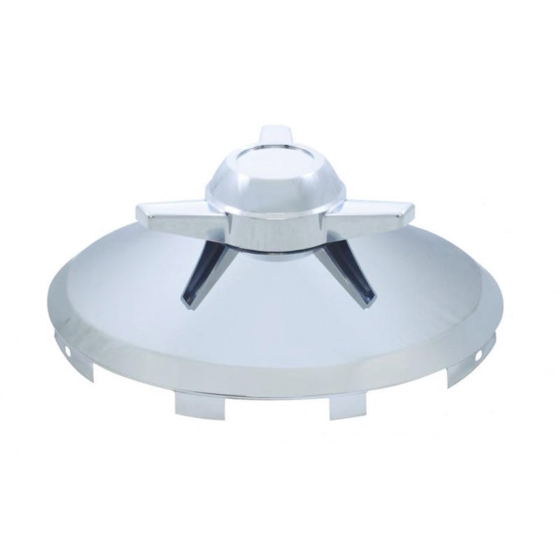 Universal Front Hub Cap Chrome and Stainless Steel - Raney's Truck Parts