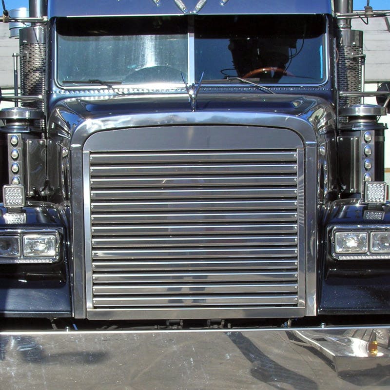Freightliner Classic & Cabover Chrome Bumper Rolled End By Valley ...