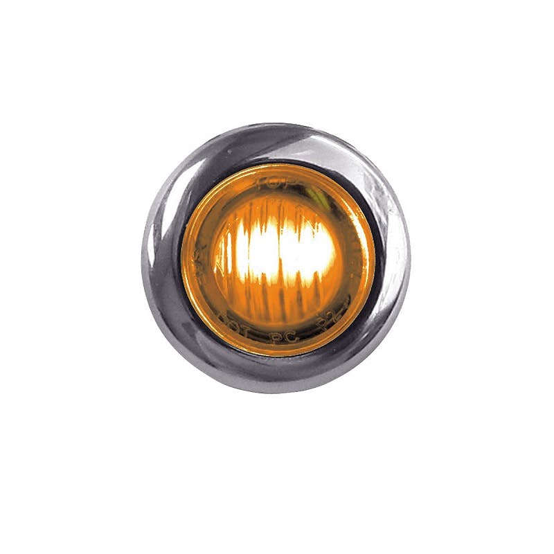 3/4" Dual-Revolution Mini Button LED Marker Lights