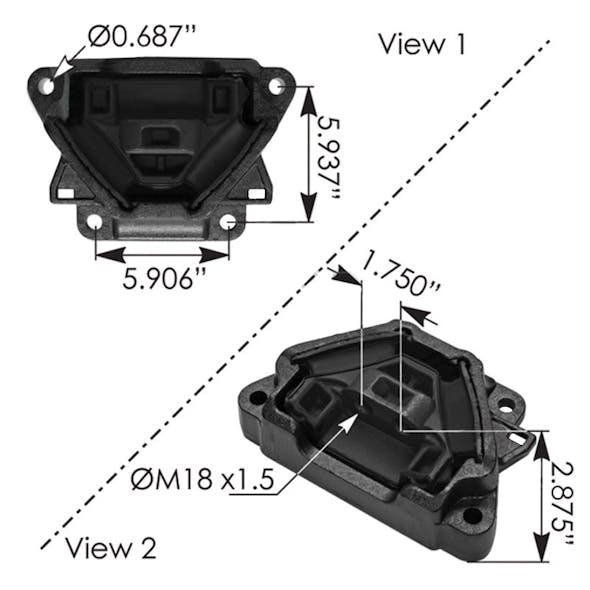 Freightliner Motor Mount 0134070000