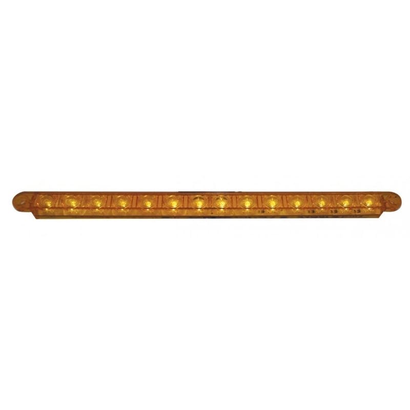 12" Sequential 14 Amber LED Light Bar - Raney's Truck Parts