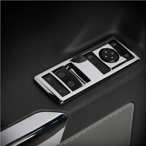 Freightliner Cascadia 2018+ Driver Door Chrome Switch Cover - Raney's ...