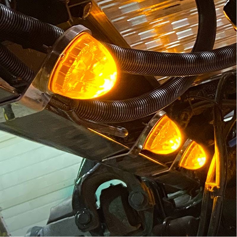 Universal Stainless Steel IFTA Permit Holder Exhaust Bracket With ...