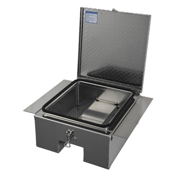 Diamond Tread Aluminum In-Frame Tool Box - Raney's Truck Parts