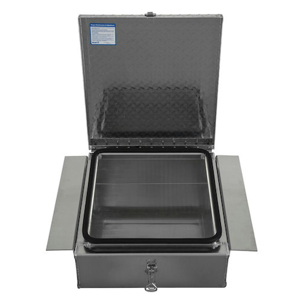 Diamond Tread Aluminum In-Frame Tool Box - Raney's Truck Parts