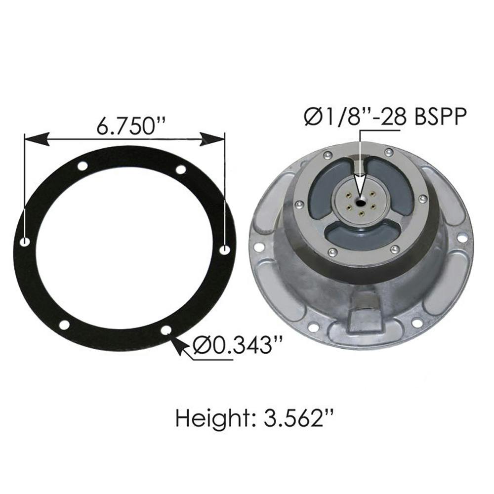 PSI Stemco Type Hub Cap - Raney's Truck Parts