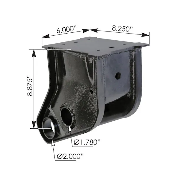 Hutch H7600 H9600 Front Undermount Hanger 760102 - Raney's Truck Parts