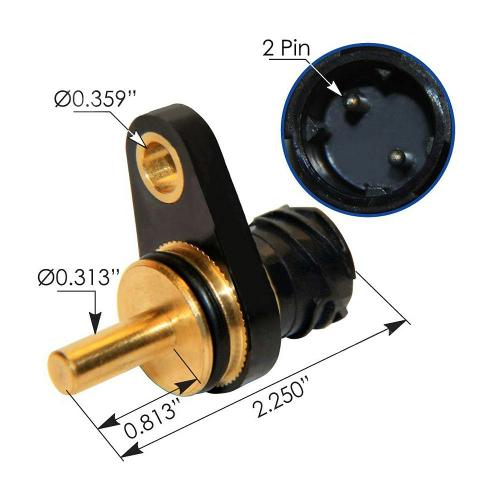 Mack Volvo Coolant Temperature Sensor 20576617