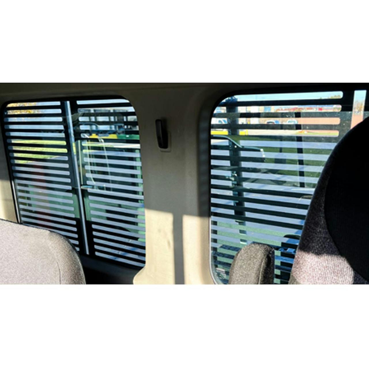 Freightliner Day Cab Stainless Steel Rear Window Guards - Raney's Truck ...