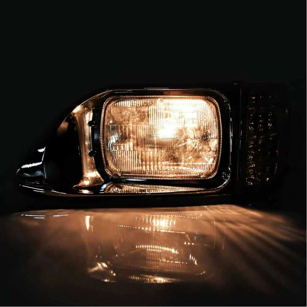 International 9200 9400 4700 5900i Headlights With LED Turn Signal ...