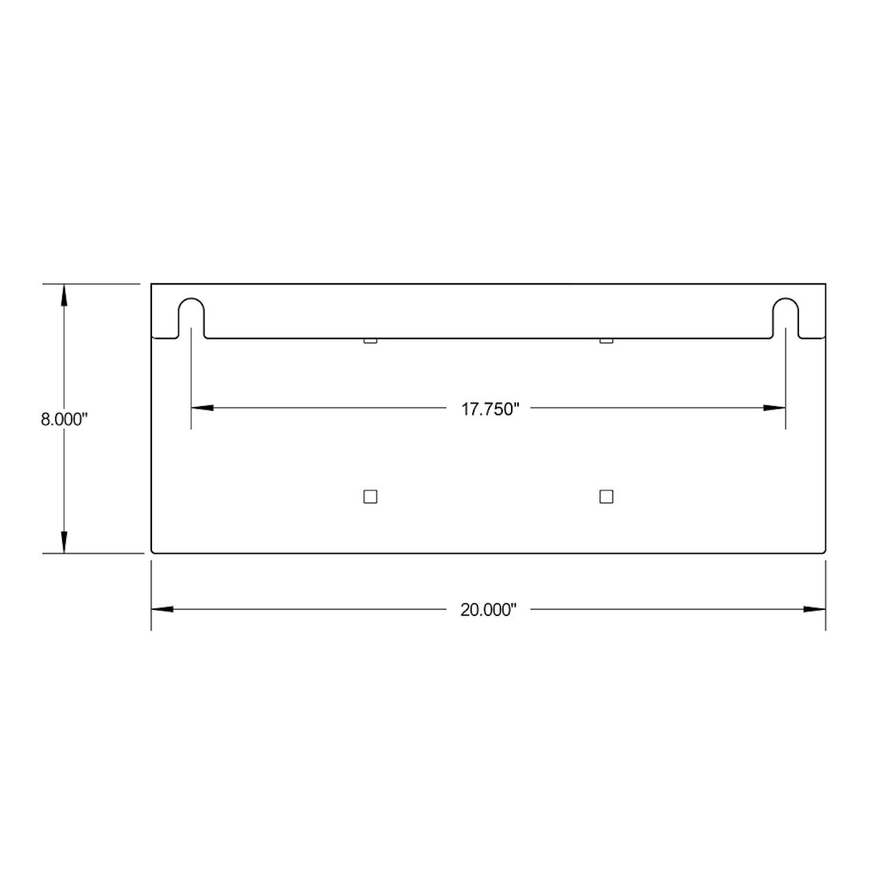 Peterbilt Stainless Steel Hinged License Plate Holder - Raney's Truck Parts