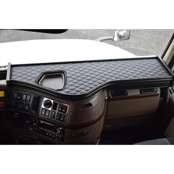 Volvo VNL V-Truck Custom Dashboard 2004-2016 With Faux Leather