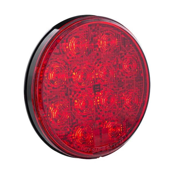 12 LED 4" Round STT Light With Heated Lens - Raney's Truck Parts