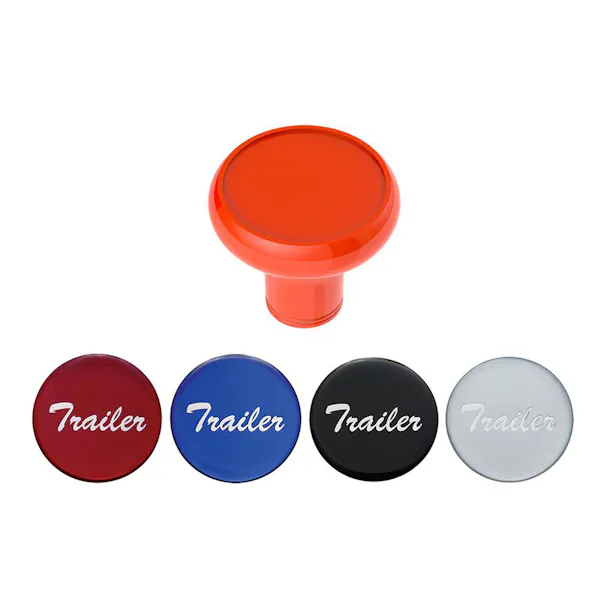 Vibrant Colored Deluxe Tractor Trailer Air Brake Knob With Stickers ...