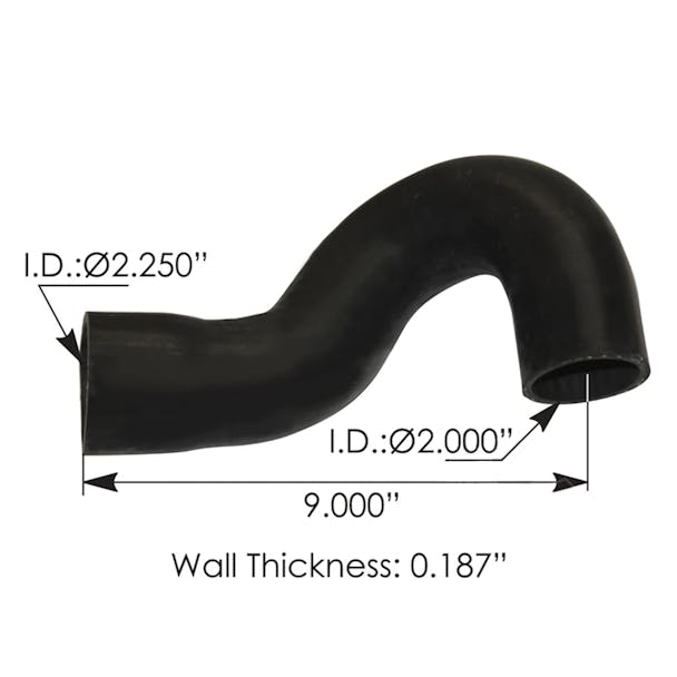 International SFC Radiator Inlet Hose 3685829C1 - Raney's Truck Parts