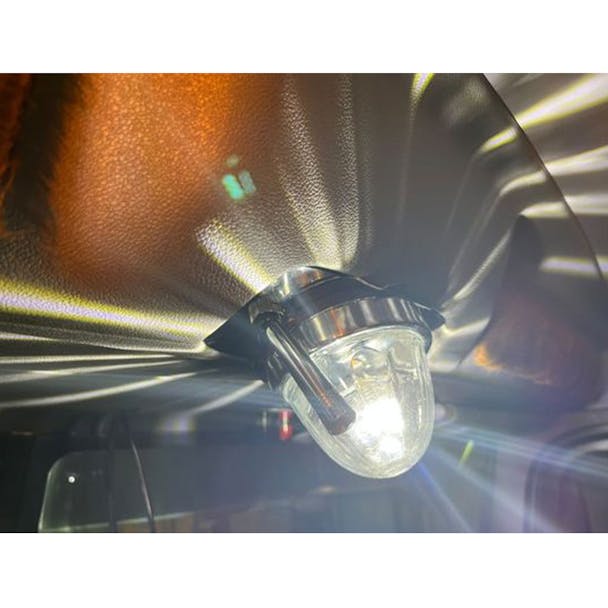 Peterbilt Stainless Steel Above CB Radio Bracket With 1 Watermelon ...