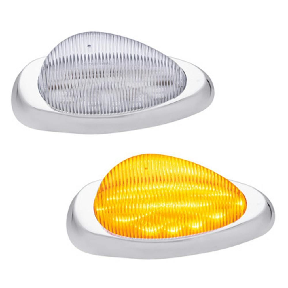 Freightliner 15 LED Sleeper Clearance Marker Light with Chrome Bezel ...