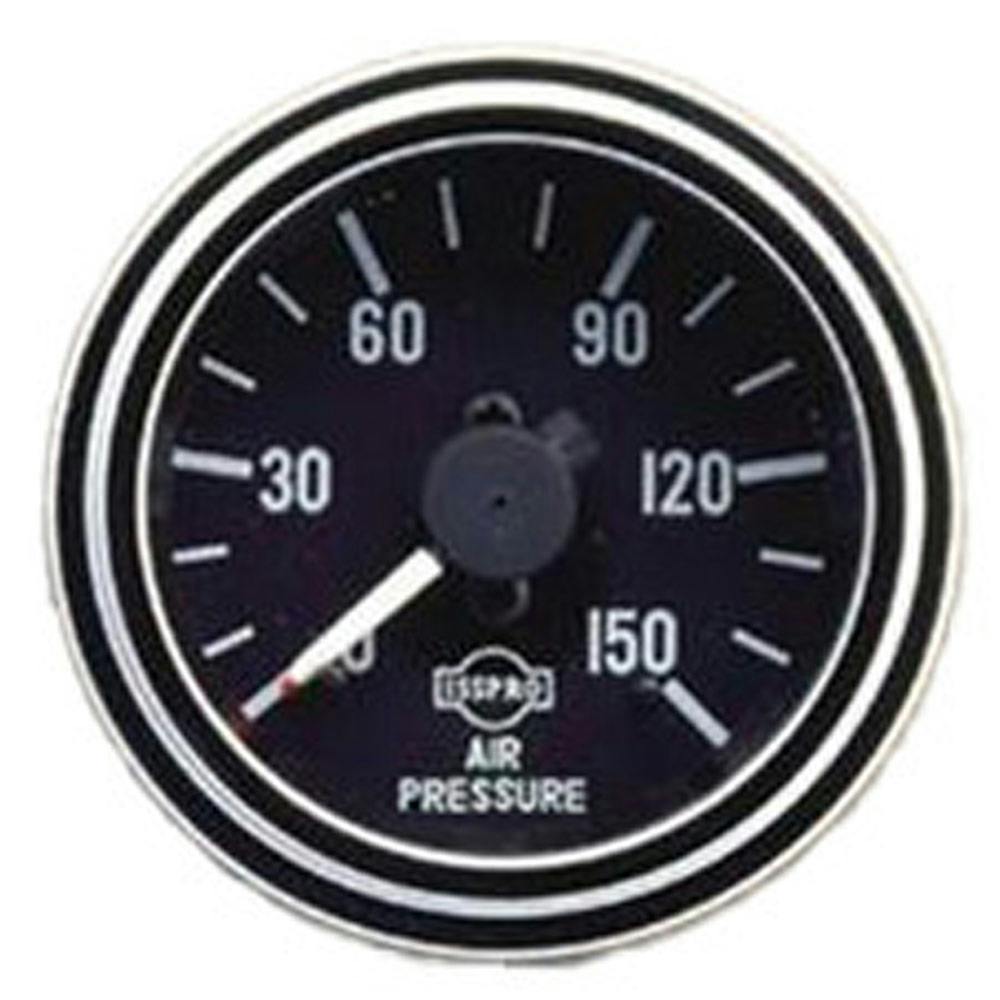Semi Truck 2 1/16" Mechanical Dual Air Pressure Gauge By ISSPRO - Raney ...