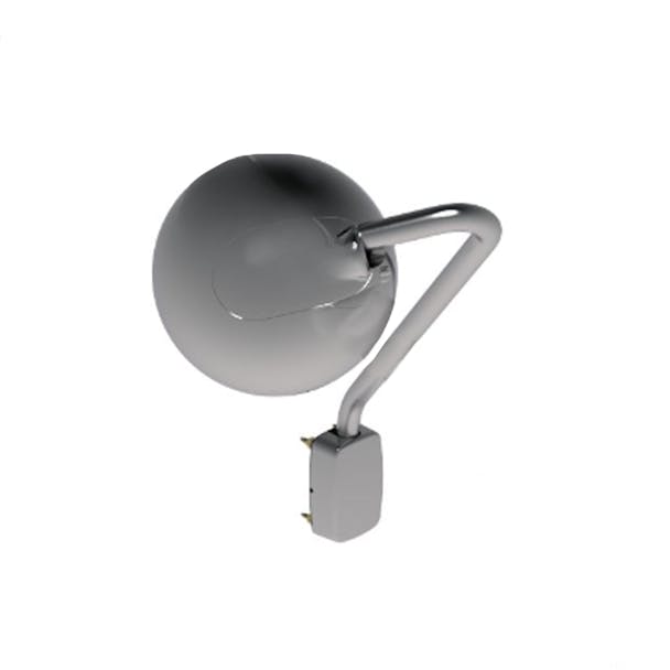 Kenworth T680 Peterbilt 579 Chrome Hood Mirror Assembly 717049-4 ...