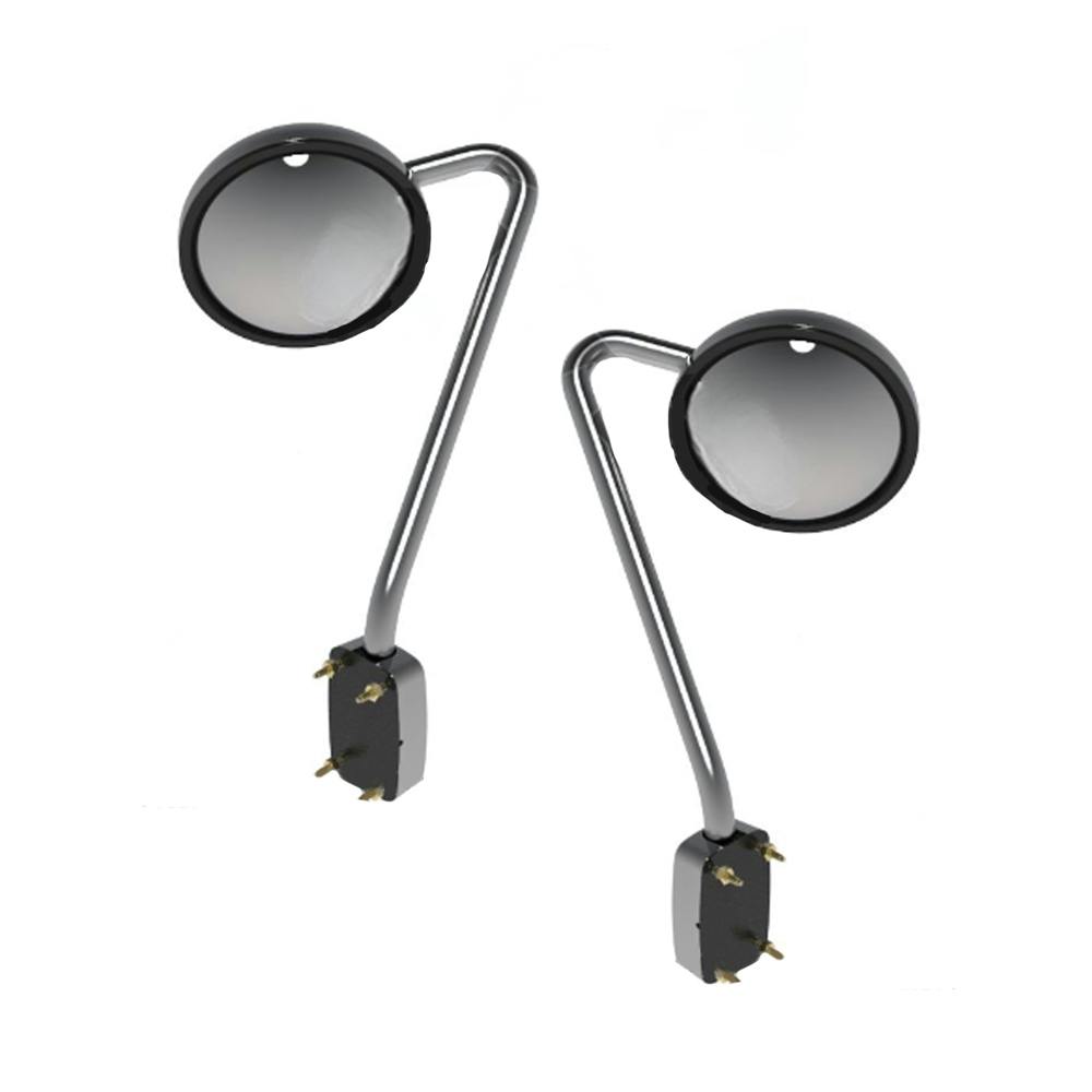 Kenworth T680 Peterbilt 579 Chrome Hood Mirror Assembly 717049-4 ...