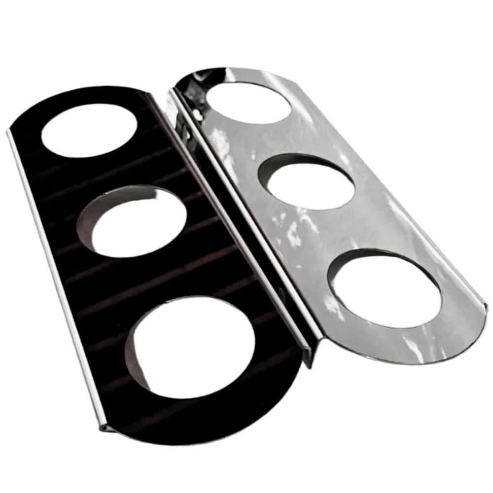 Peterbilt 379 389 15" Rear Air Cleaner Bracket Radius Ends with 3 Light ...