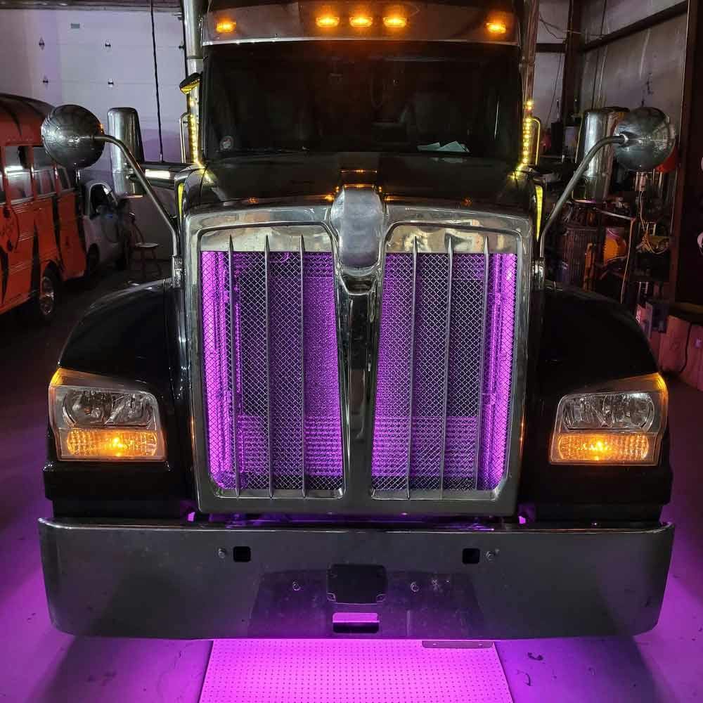 Kenworth W990 Grill Accent RGB LED Light Kit with Remote - Raney's ...