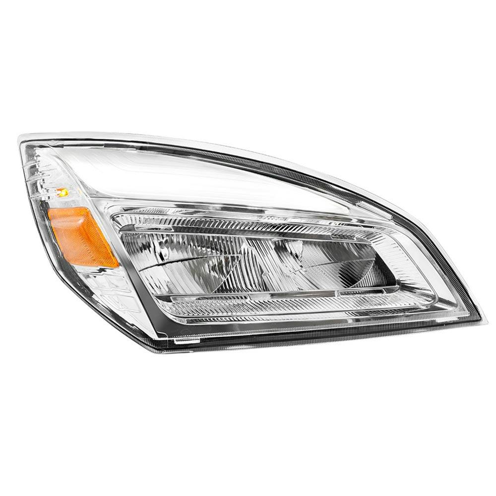 Freightliner Cascadia 2018-2023 Chrome High Power LED Headlight A66 ...