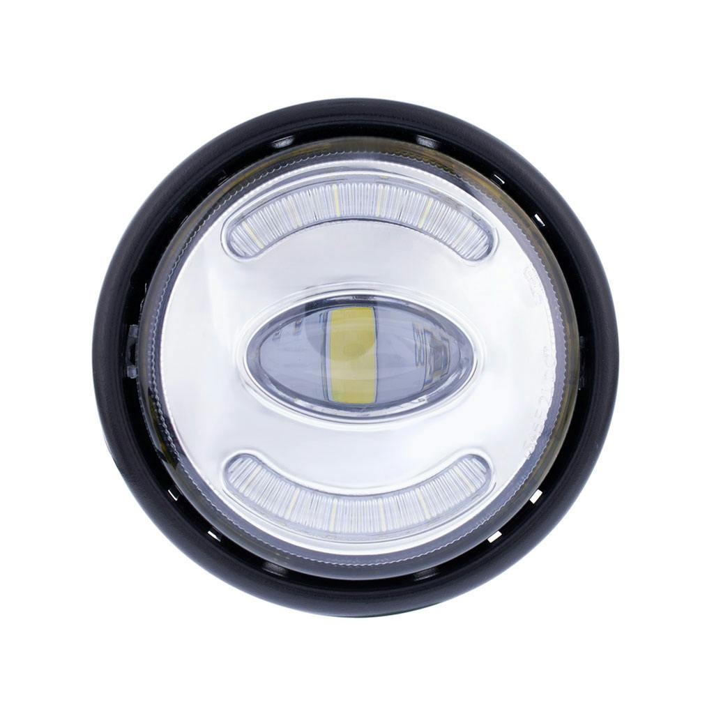 Freightliner Columbia Chrome LED Fog Light 2001-2011 - Raney's Truck Parts