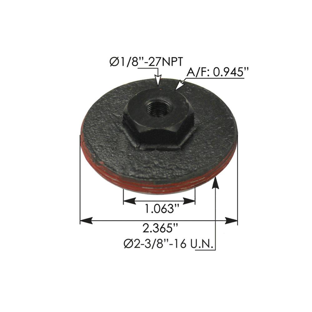 Kenworth Peterbilt King Pin End Cap 816295 971370 - Raney's Truck Parts