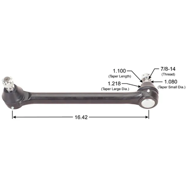 Peterbilt Drag Link Assembly J206004001 - Raney's Truck Parts