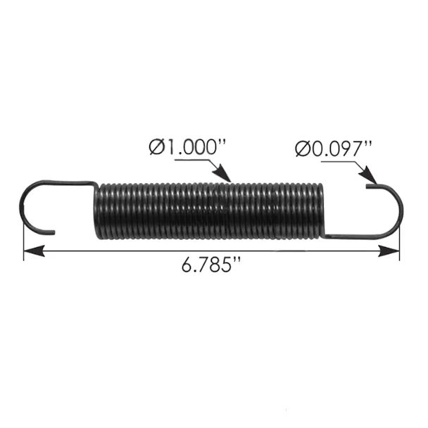Peterbilt Clutch Pedal Spring 0601067 S19216 - Raney's Truck Parts