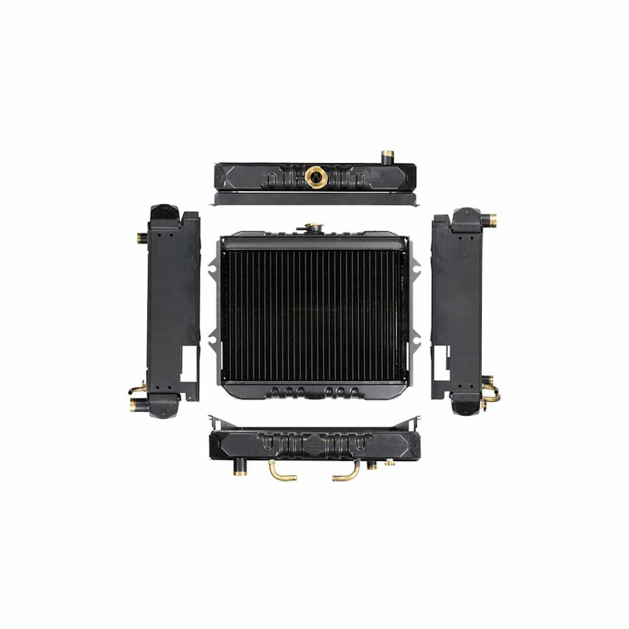 Mitsubishi Caterpillar Metal Forklift Radiator 9360100100