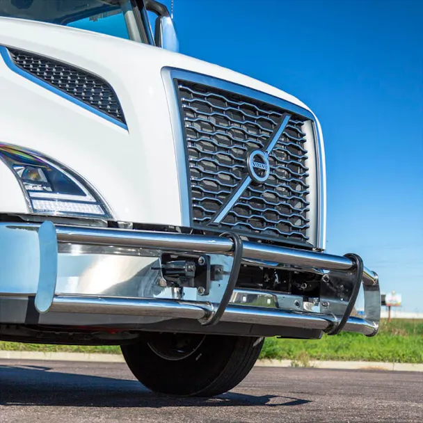 Freightliner Cascadia 2018+ MileStone Bumper Guard Grille Guard - Raney ...