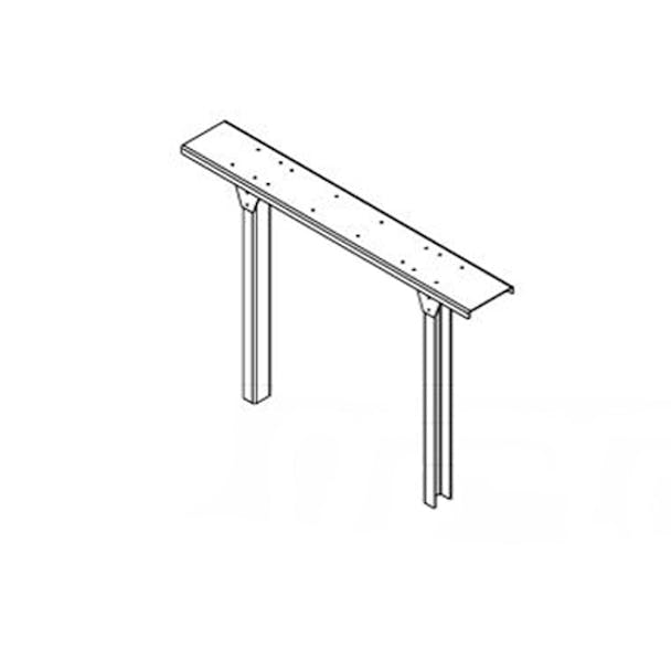 Iconic Metal Gear Headache Rack Light Bar Brackets - Raney's Truck Parts