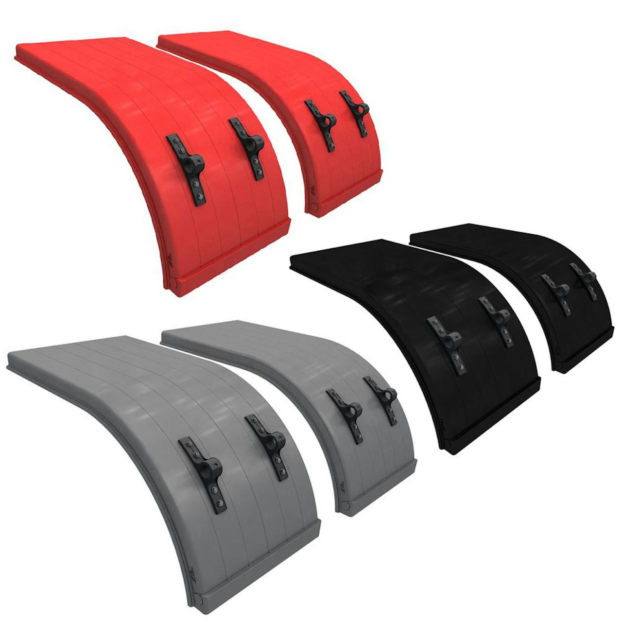 Spray Master SR-22 Half Tandem Stationary Poly Fenders - Raney's Truck ...