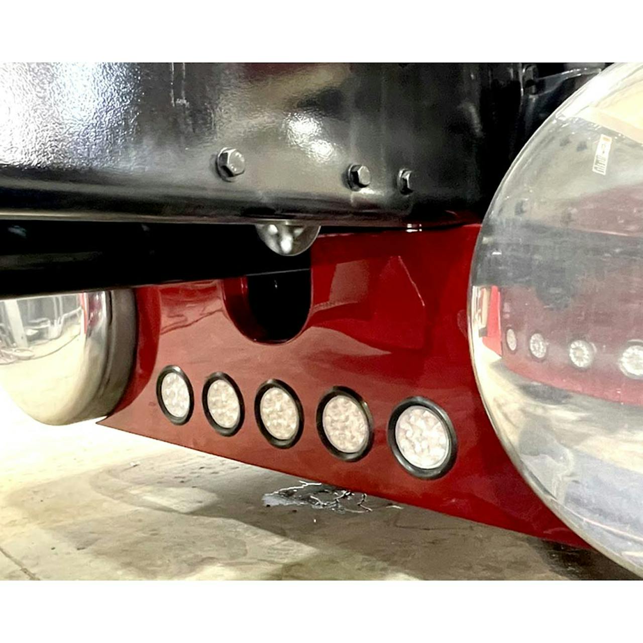 Talladega Fiberglass Peterbilt 26” Fuel Tank Light Panel