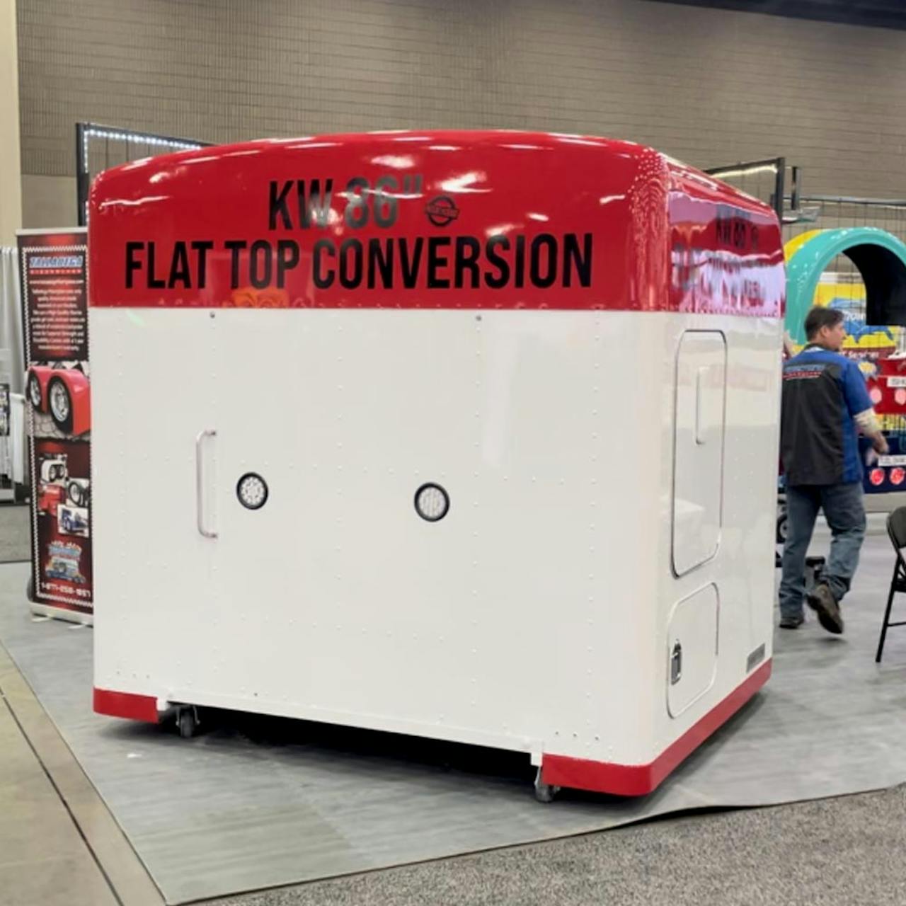 Talladega Kenworth 86" Flat Top Cab Conversion Top
