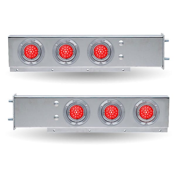 30" | Mud Flap Hangers | With Dual Revolution | Star Burst Watermelon ...